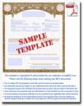 Standard MCO Template • Buy Manufacturer Certificate of Origin's