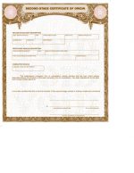 Blank Second Stage MCO’s – Buy Manufacturer Certificate of Origin's